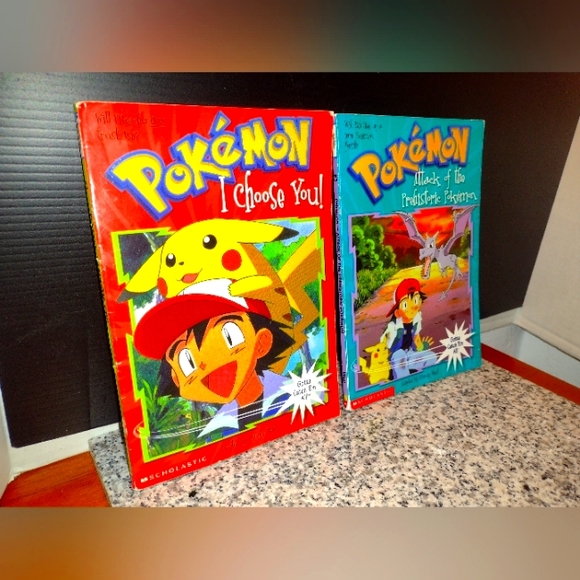 Pokemon | Other | Pokmon Books I Choose You And Attack Of The ...